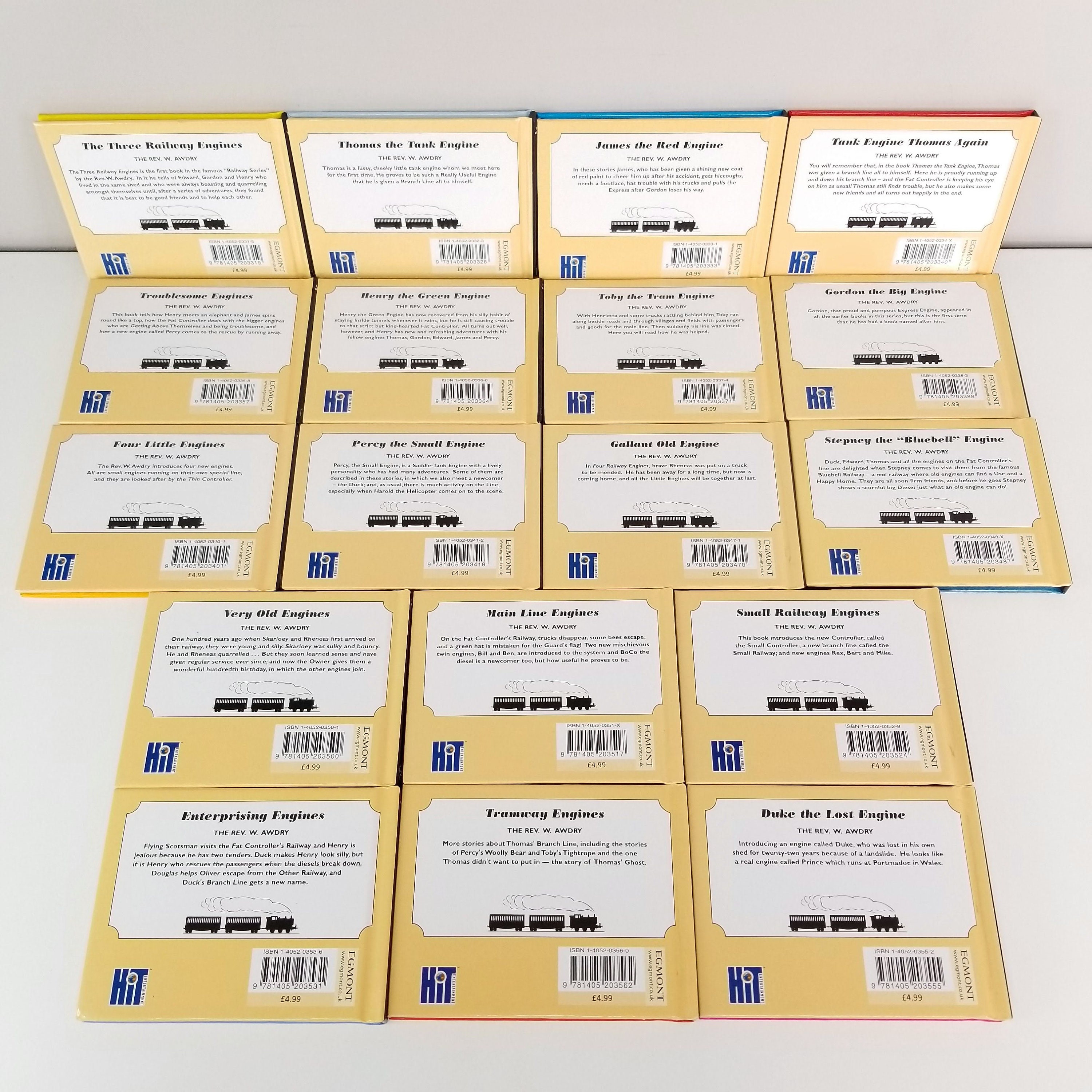 Thomas the Train RAILWAY SERIES Book Lot: Vol 1-8, 10, 11, 17, 18, 20 ...