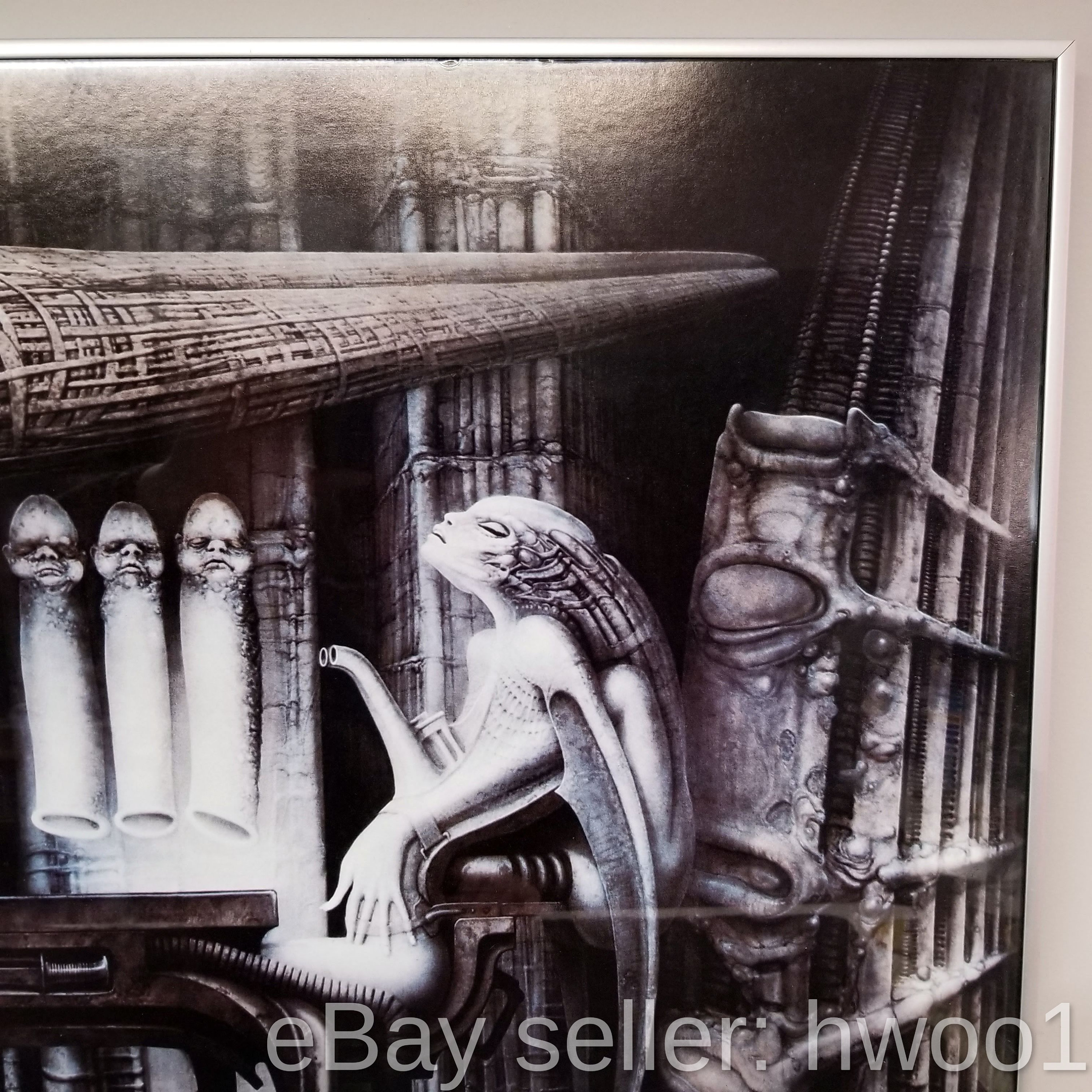 H. R. Giger THE SPELL II (238) 1970's Morpheus Alien Print, Framed ...