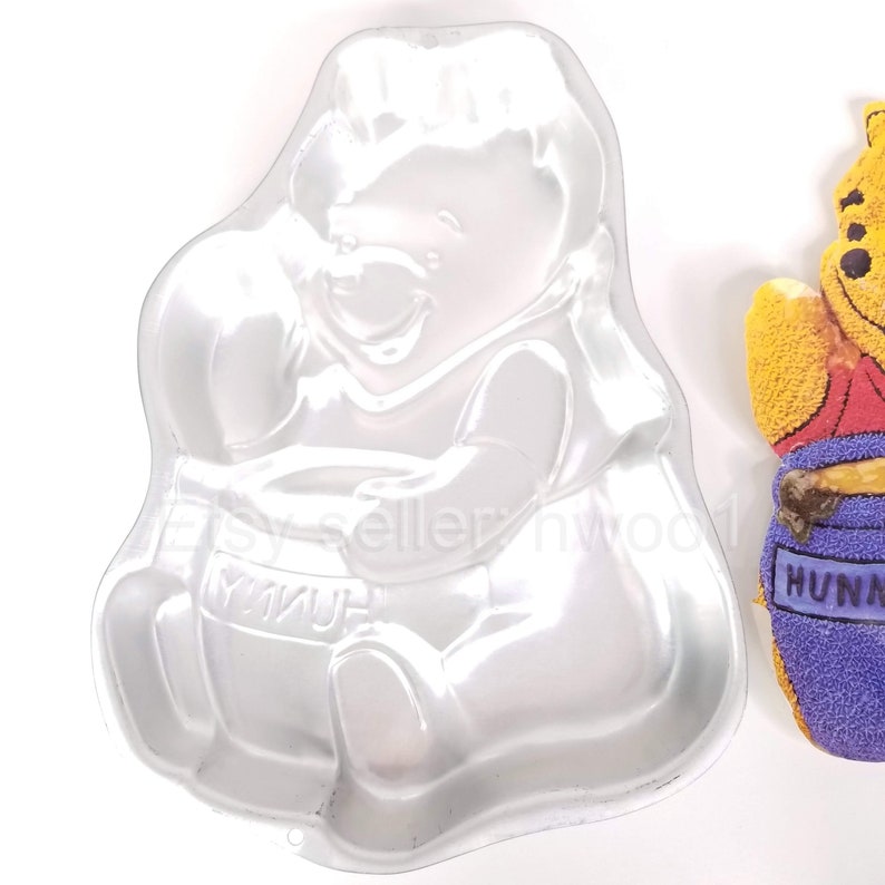 Vintage Wilton Cake Pans 1989 TMNT Turtle Michelangelo | Pooh | 1987 ...