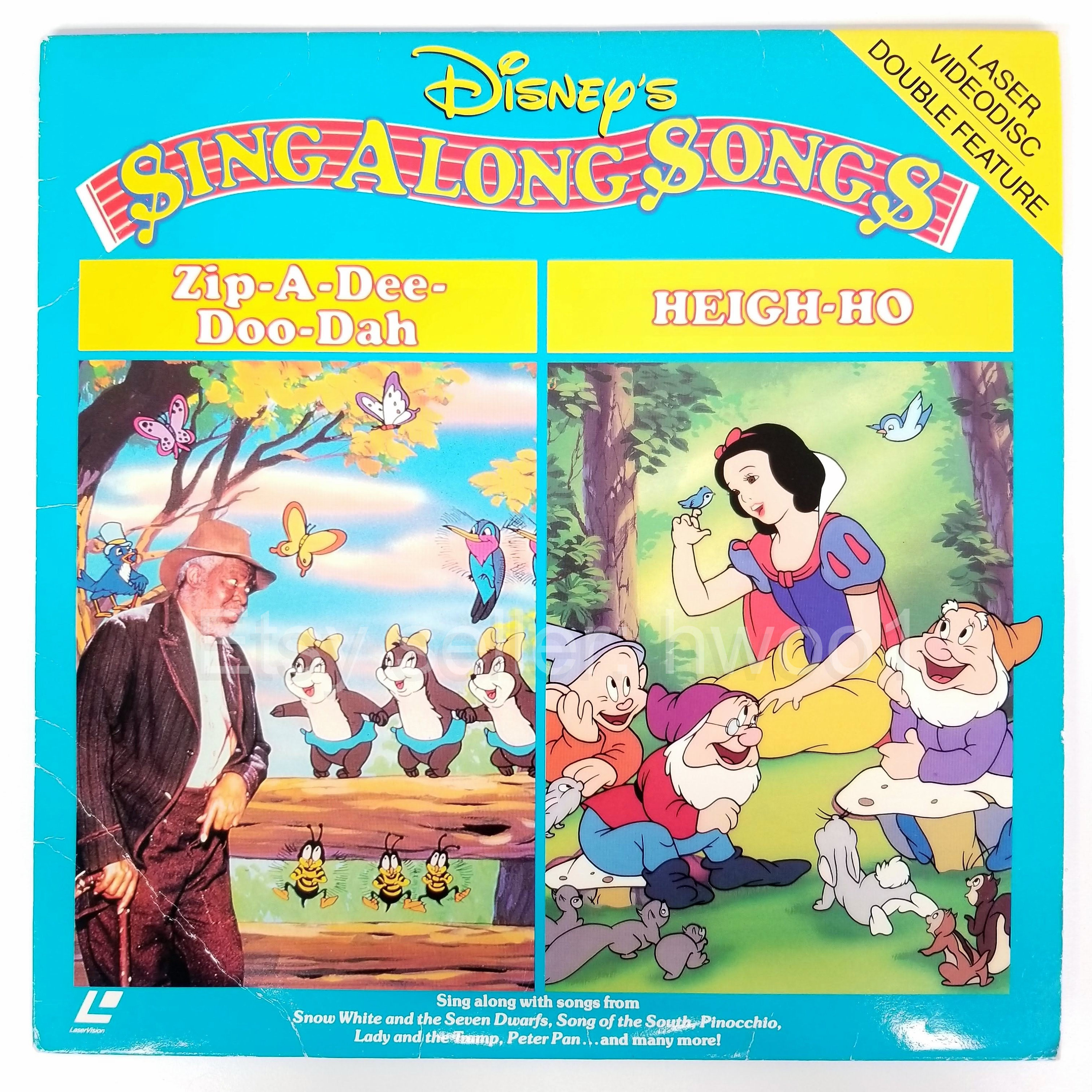 Disney Double Feature Laserdiscs: Ducktales / Chip N Dale / Song South ...