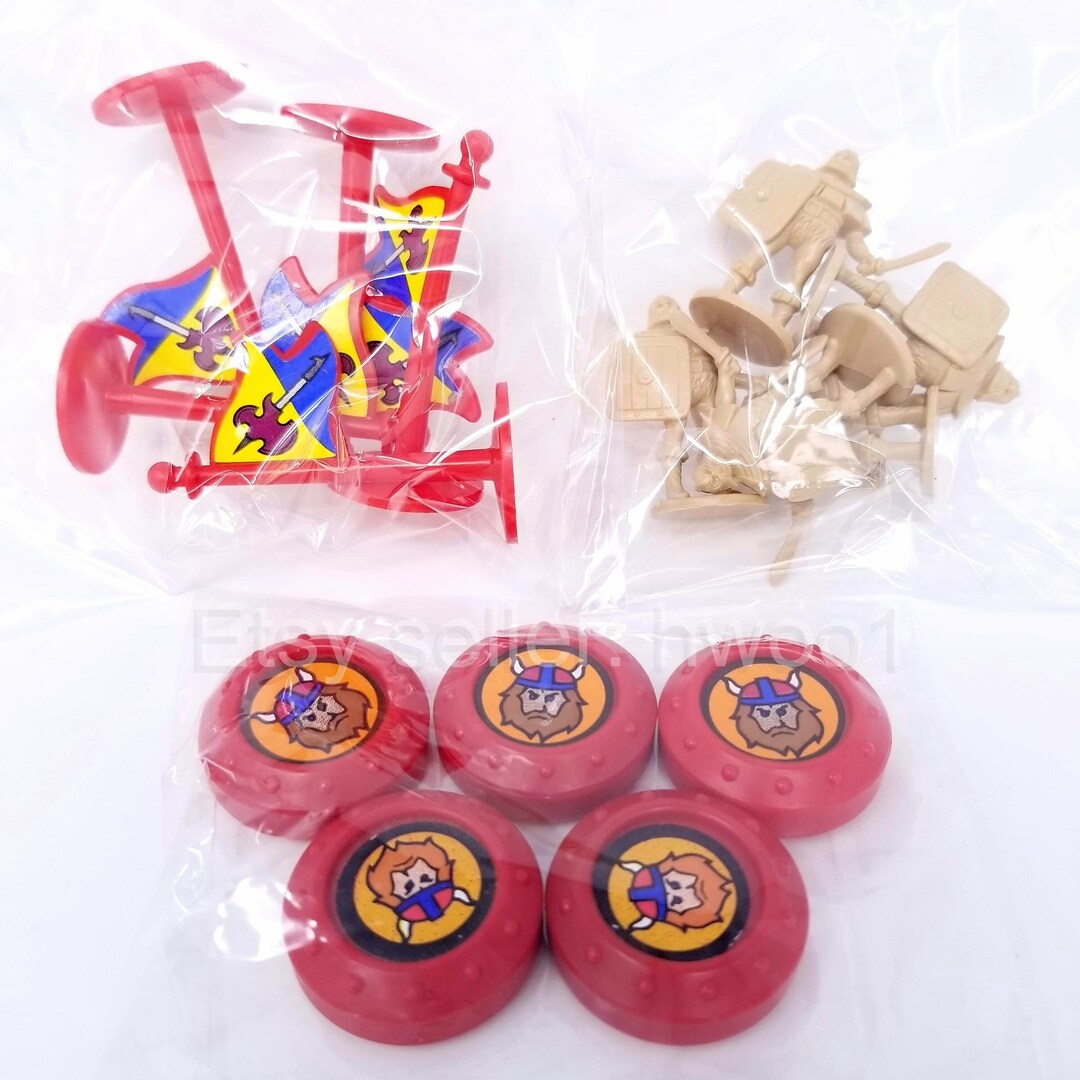 1983 Crossbows & Catapults Parts: Viking Flags, Viking Caroms ...