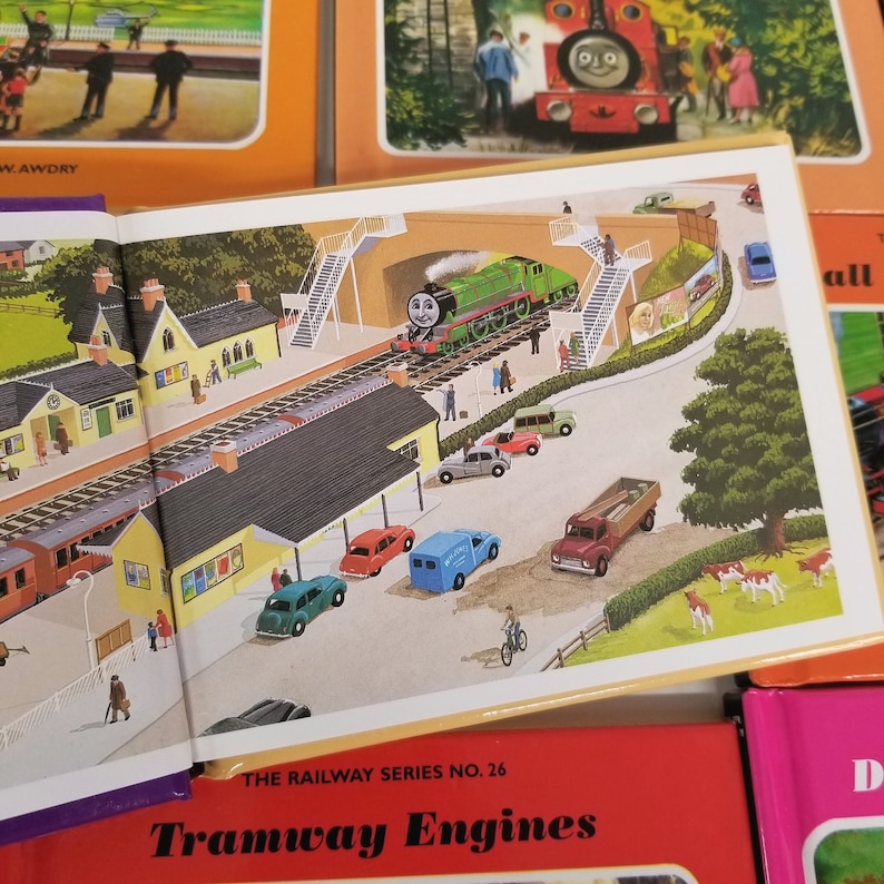 Thomas the Train RAILWAY SERIES Book Lot: Vol 1-8, 10, 11, 17, 18, 20 ...