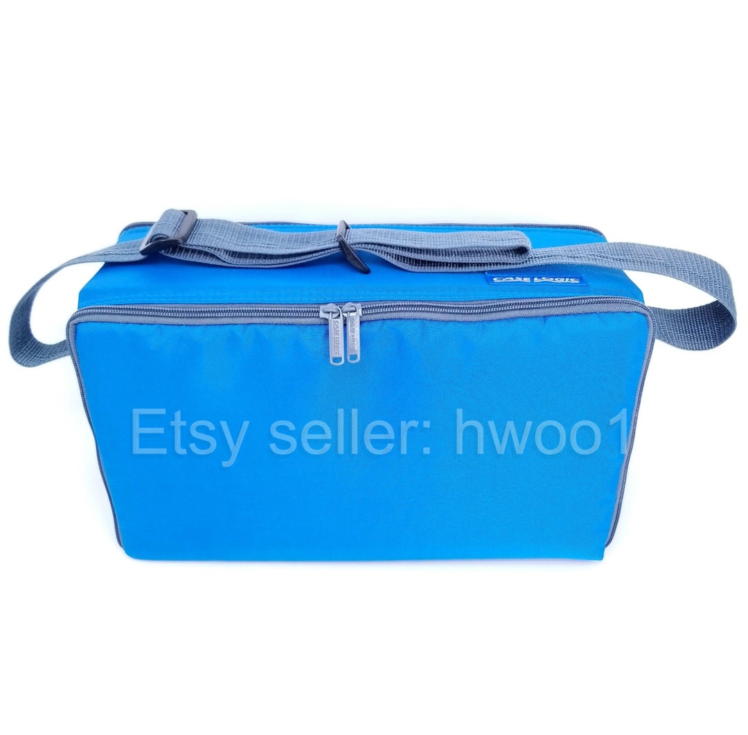 Case Logic Blue Cassette Carrying Soft Case Holds 60 Tapes W/ Shoulder ...