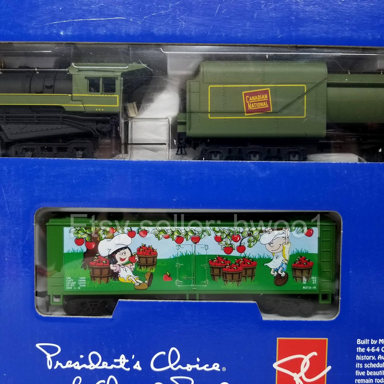 Lot 2 President's Choice Train Railway Sets: Mini Chefs Express + Big ...