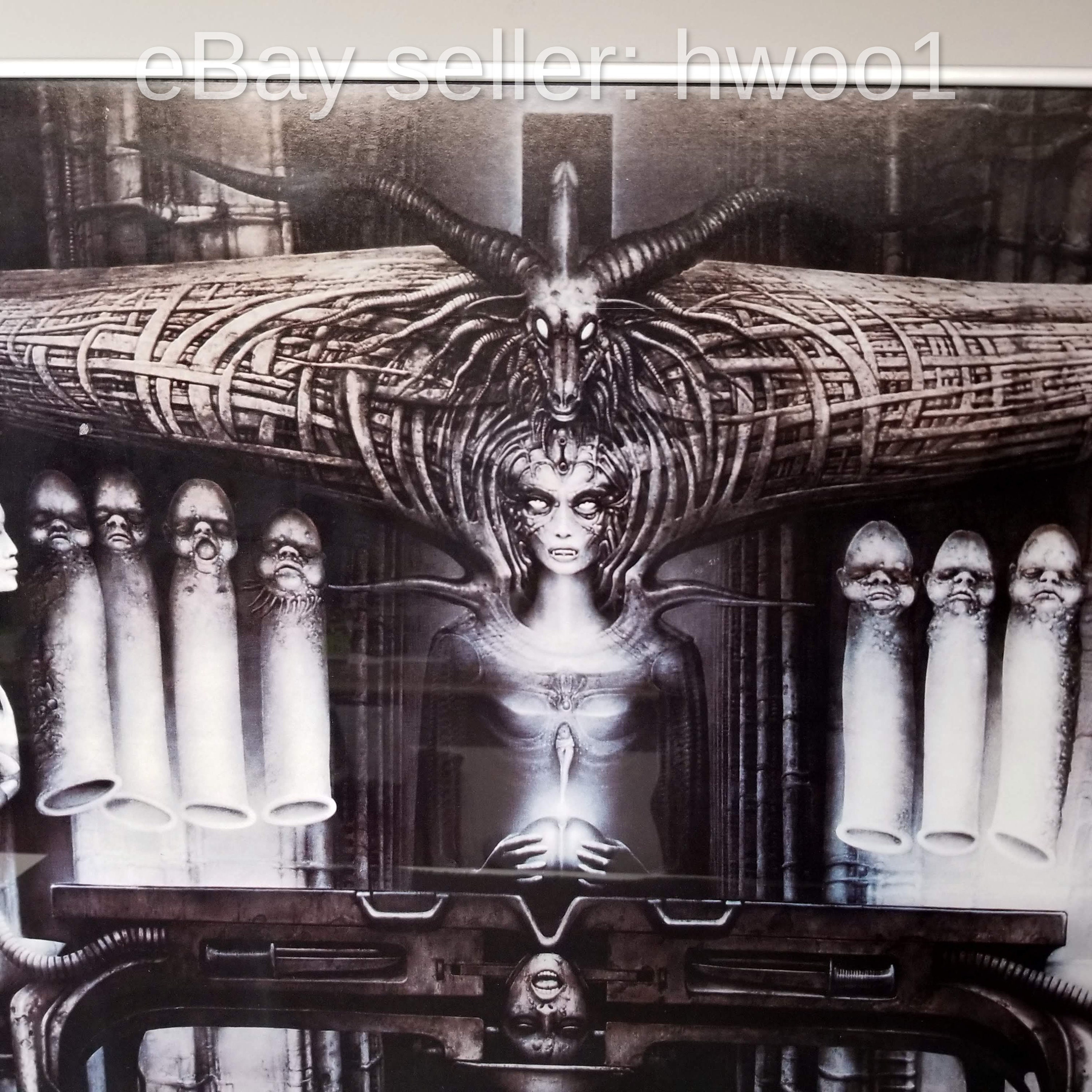 H. R. Giger THE SPELL II (238) 1970's Morpheus Alien Print, Framed ...