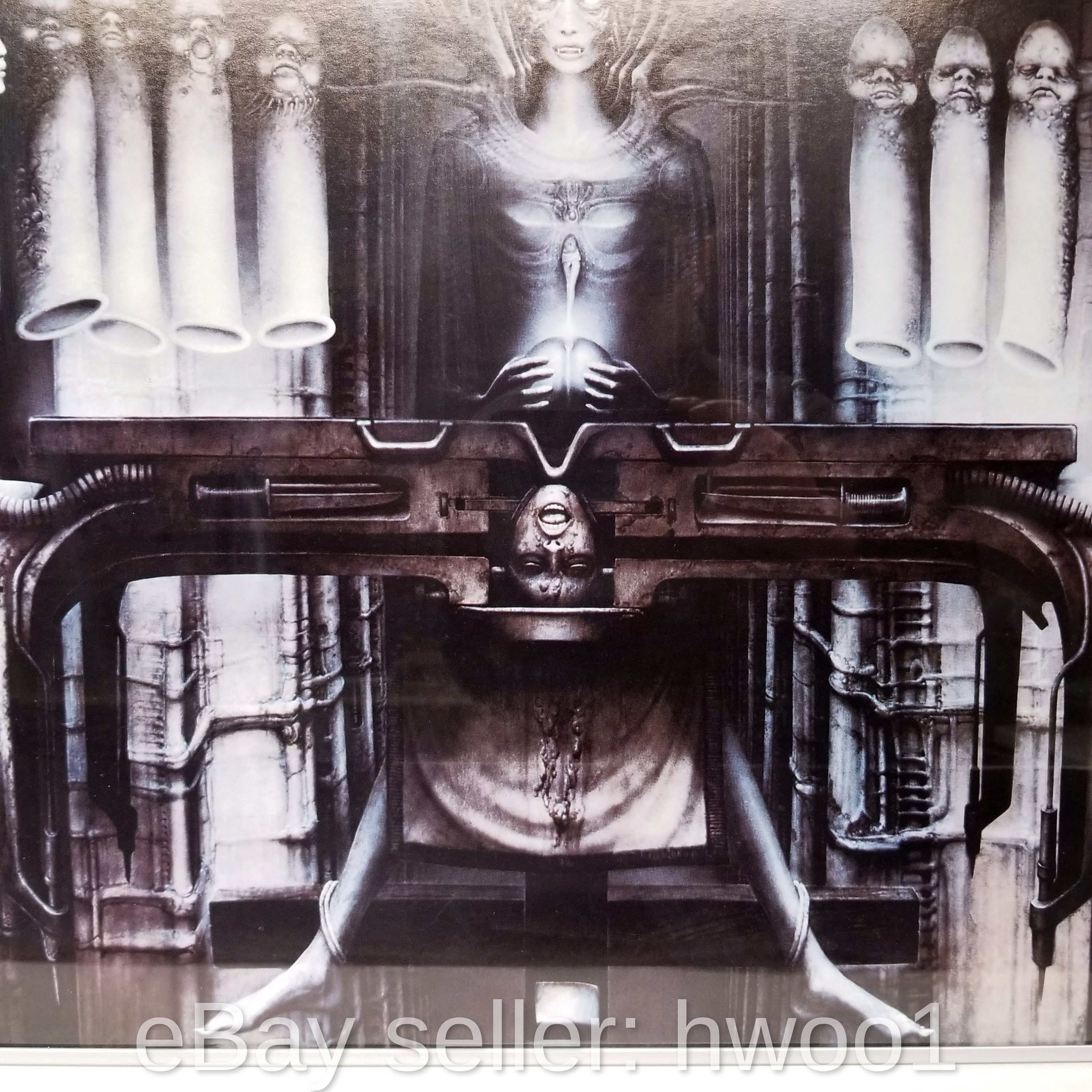 H. R. Giger THE SPELL II (238) 1970's Morpheus Alien Print, Framed ...