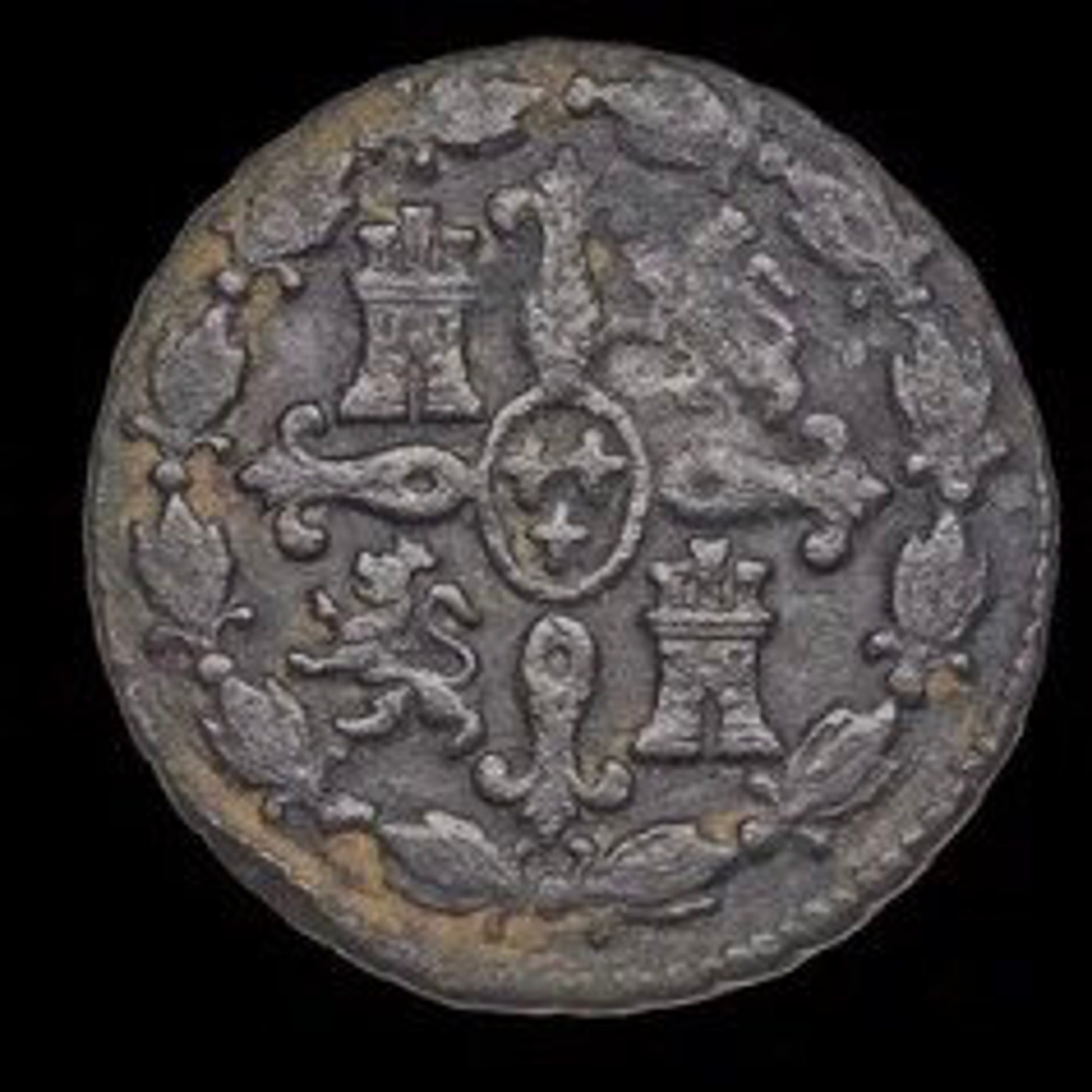 1782 Spain Carlos 3rd, 4 Maravedis Coin - Etsy