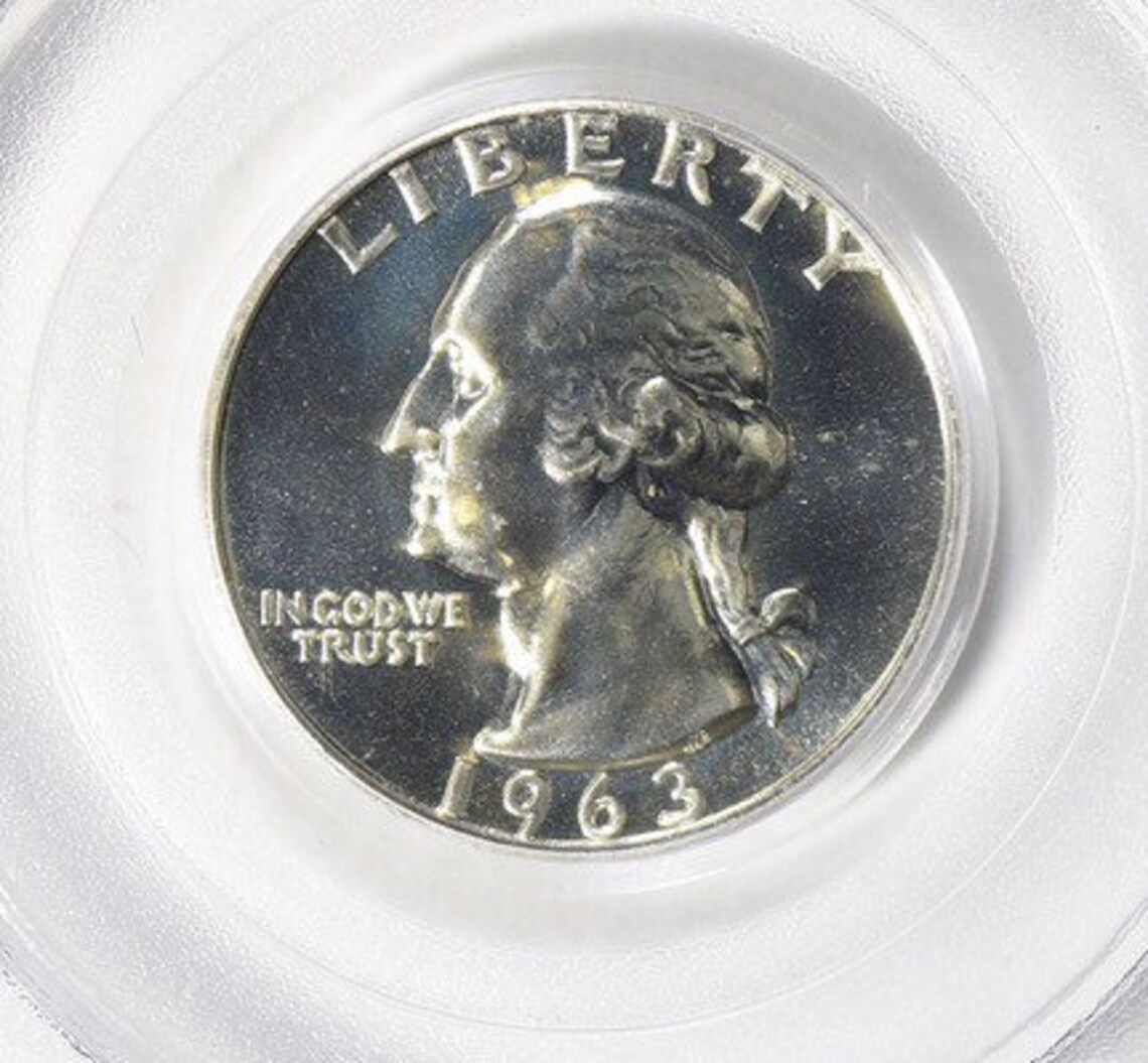 1963 PCGS PR67 Washington Quarter / High Quality Proof Quarter - Etsy