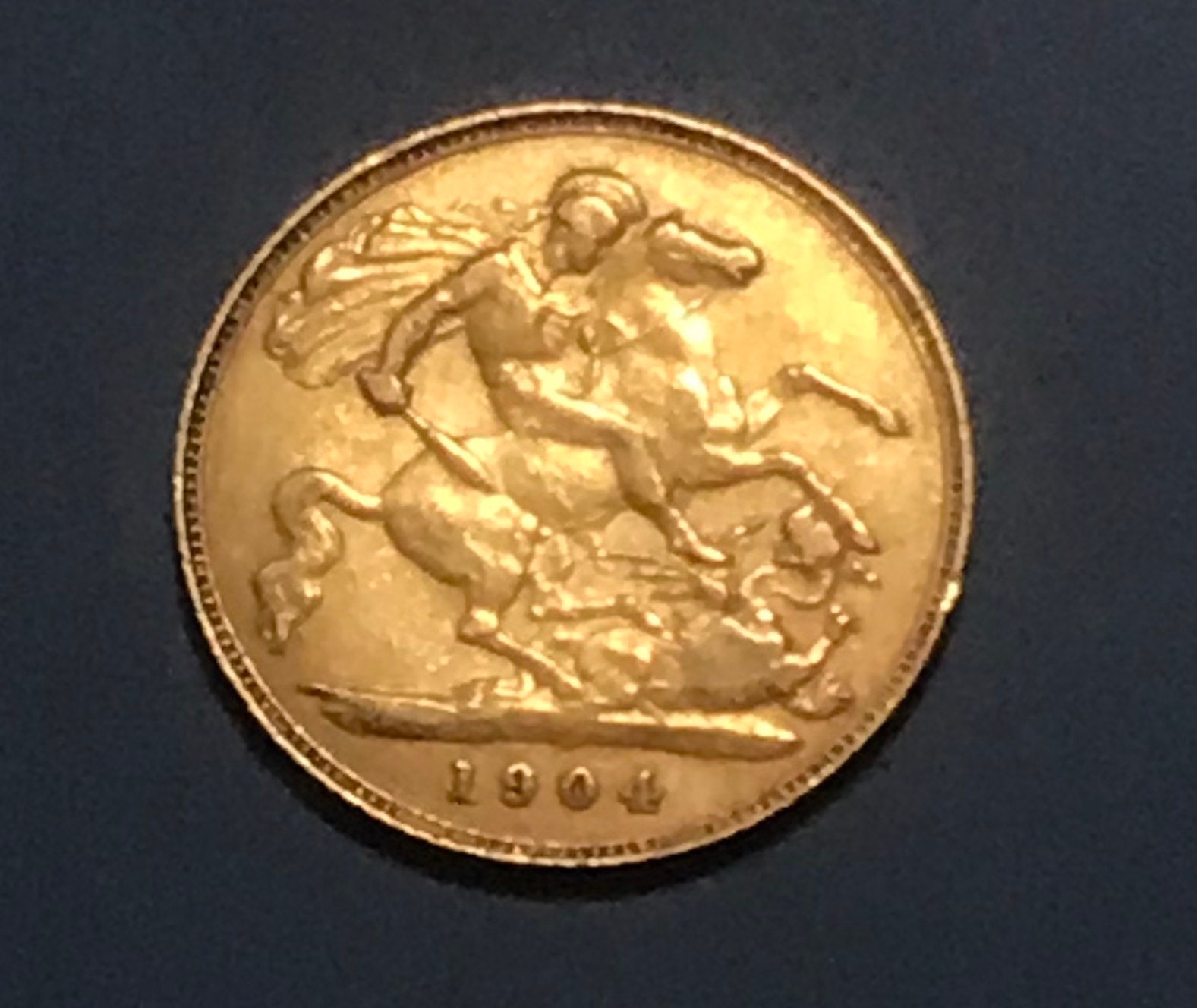 1904 Edward VII Half Sovereign Gold Coin | Etsy