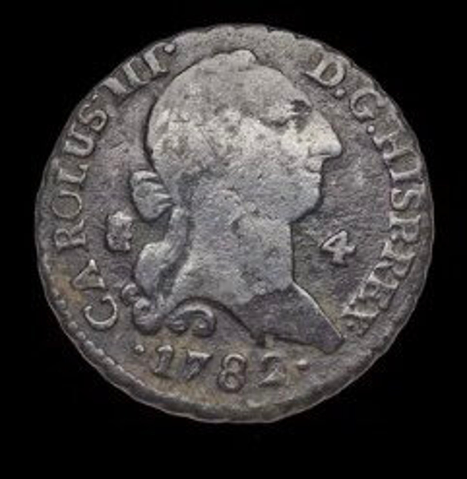 1782 Spain Carlos 3rd, 4 Maravedis Coin - Etsy