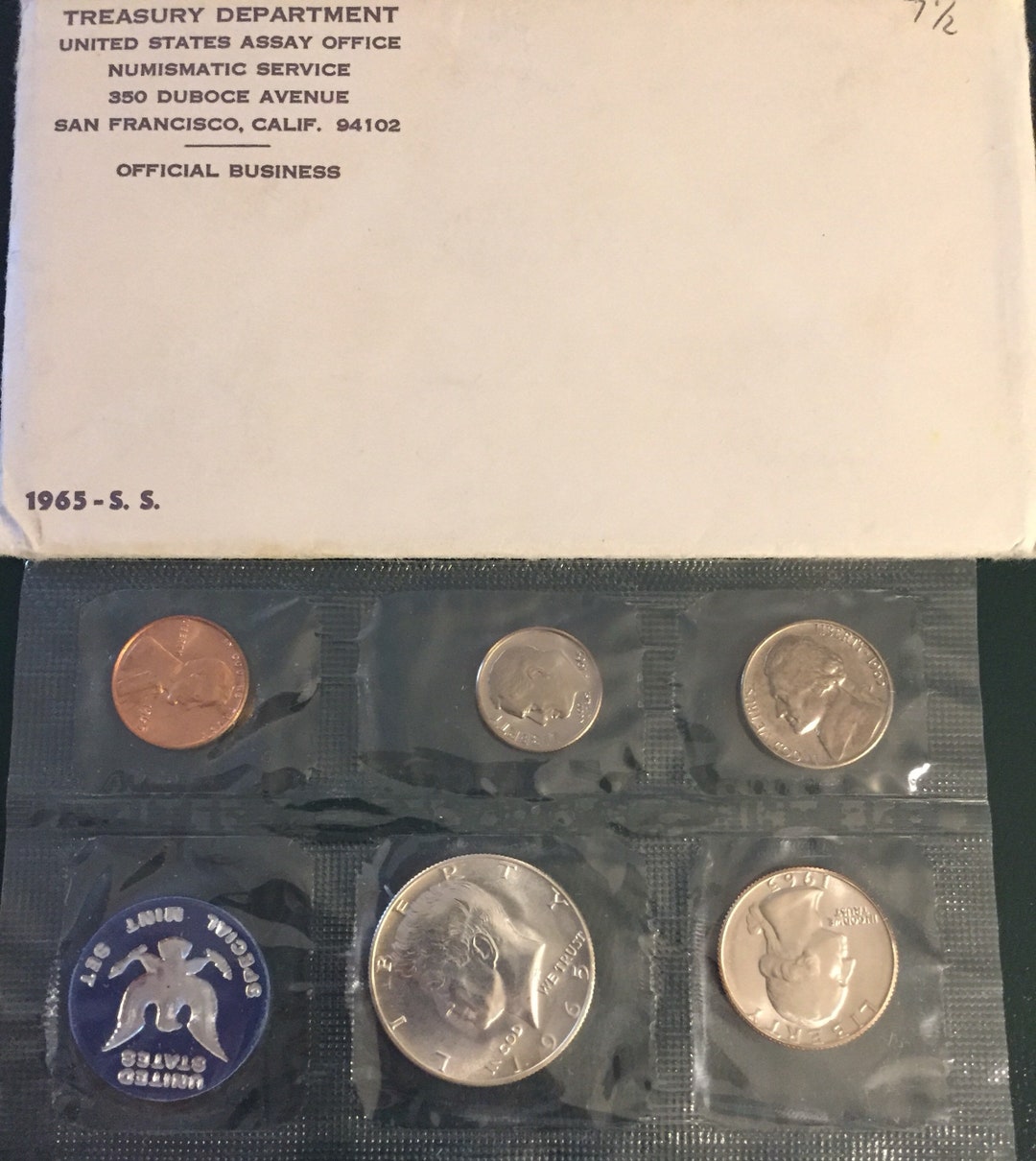 1965 Silver Special Mint Set (original Mint Packaging) - Etsy