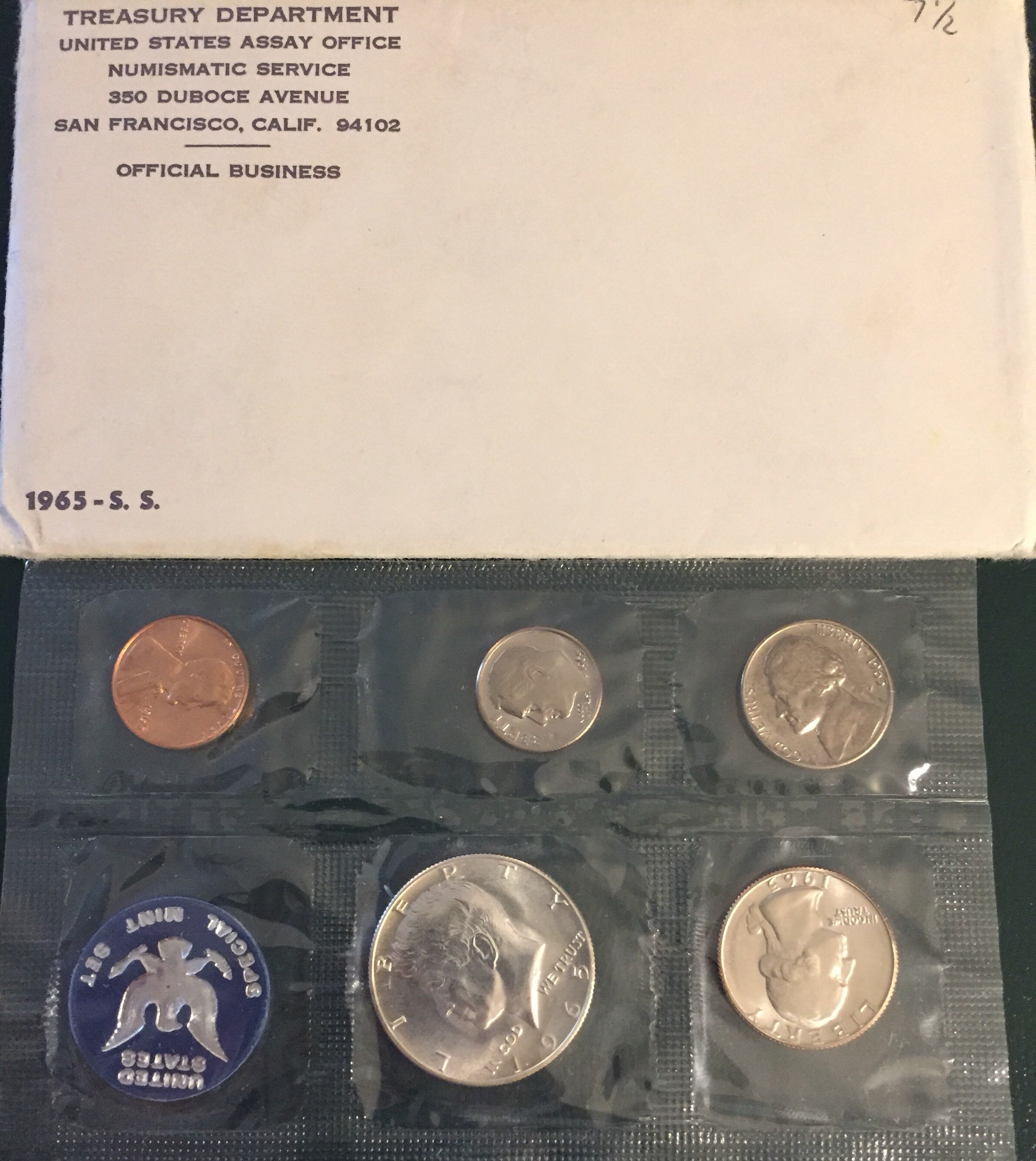 1965 Silver Special Mint Set original Mint Packaging - Etsy