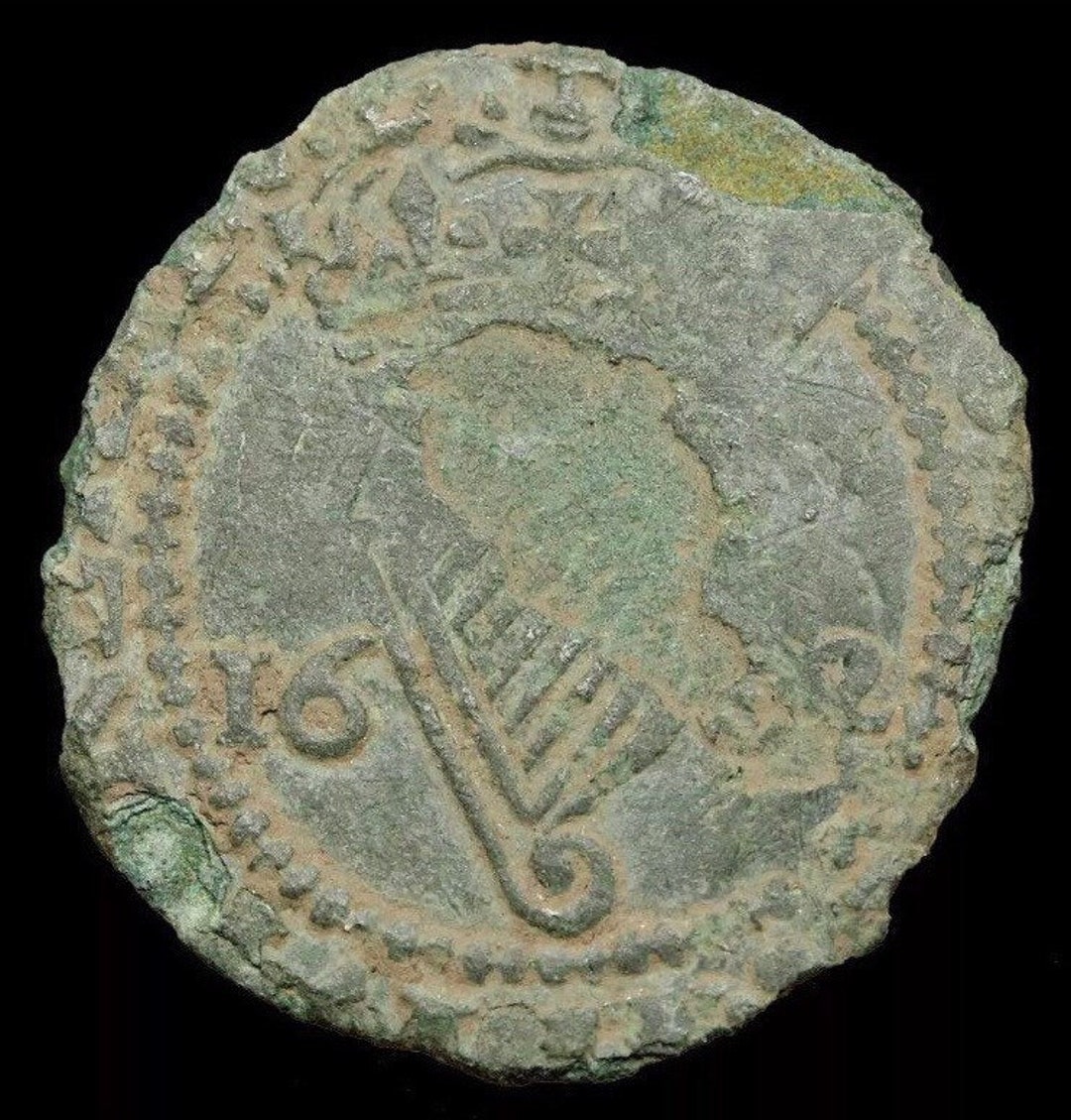 Rare 1602 Elizabeth 1st Irish Penny, 3rd Issue, Dublin Mint - Etsy