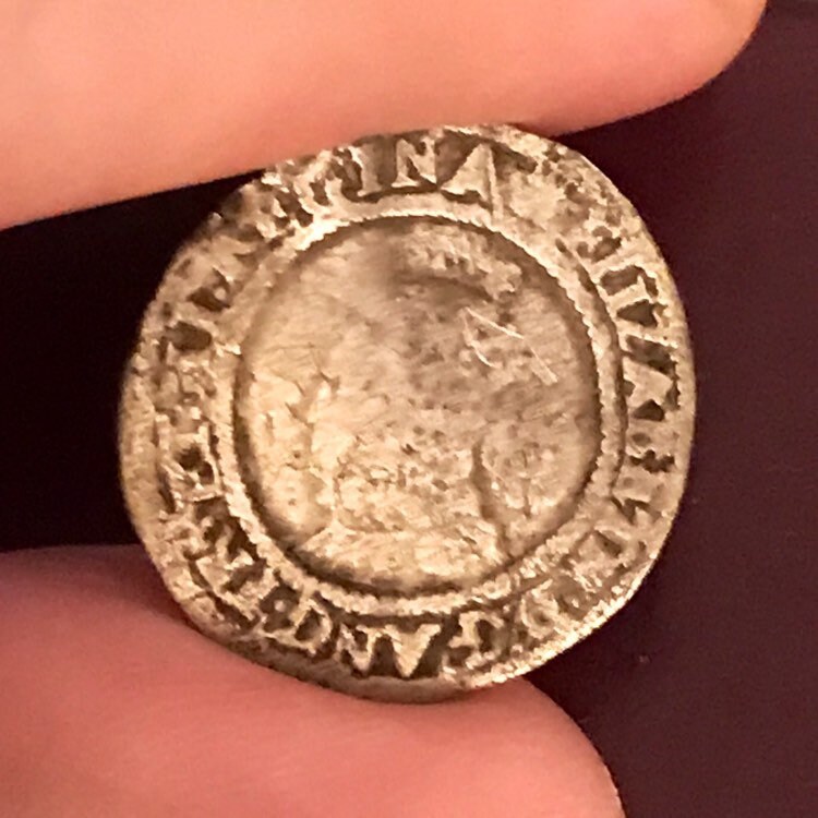 C 1569-71 Elizabeth 1st Sixpence, Mm. Castle rare Mintmark, 3rd/4th ...