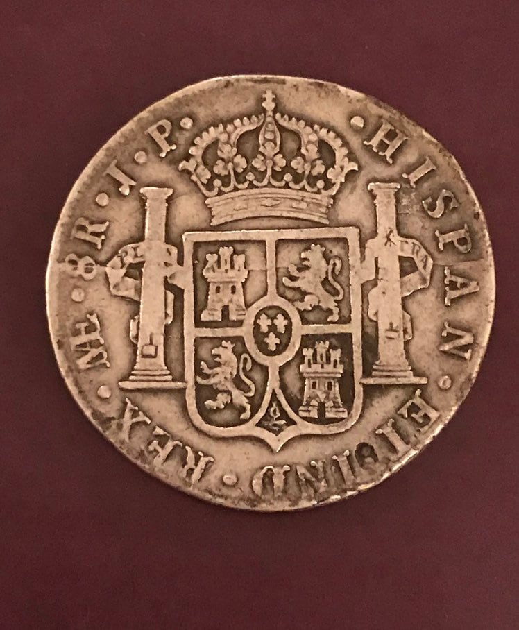 1803 Spanish 8 Reales Silver Coin - Lima Mint - Very Cool Edge Design ...