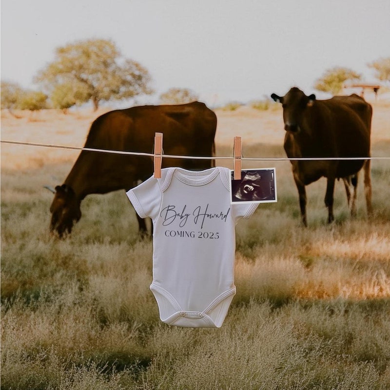Western Baby Announcement - Etsy