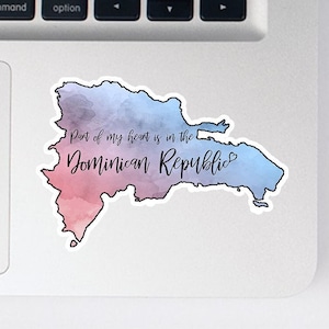 Dominican Republic Mission Trip Sticker Vinyl Sticker - Etsy