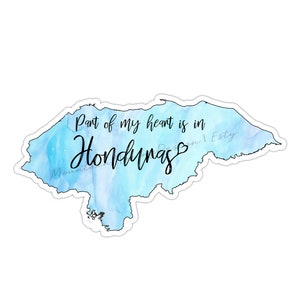 Honduras Mission Trip Sticker laptop sticker laptop decal | Etsy
