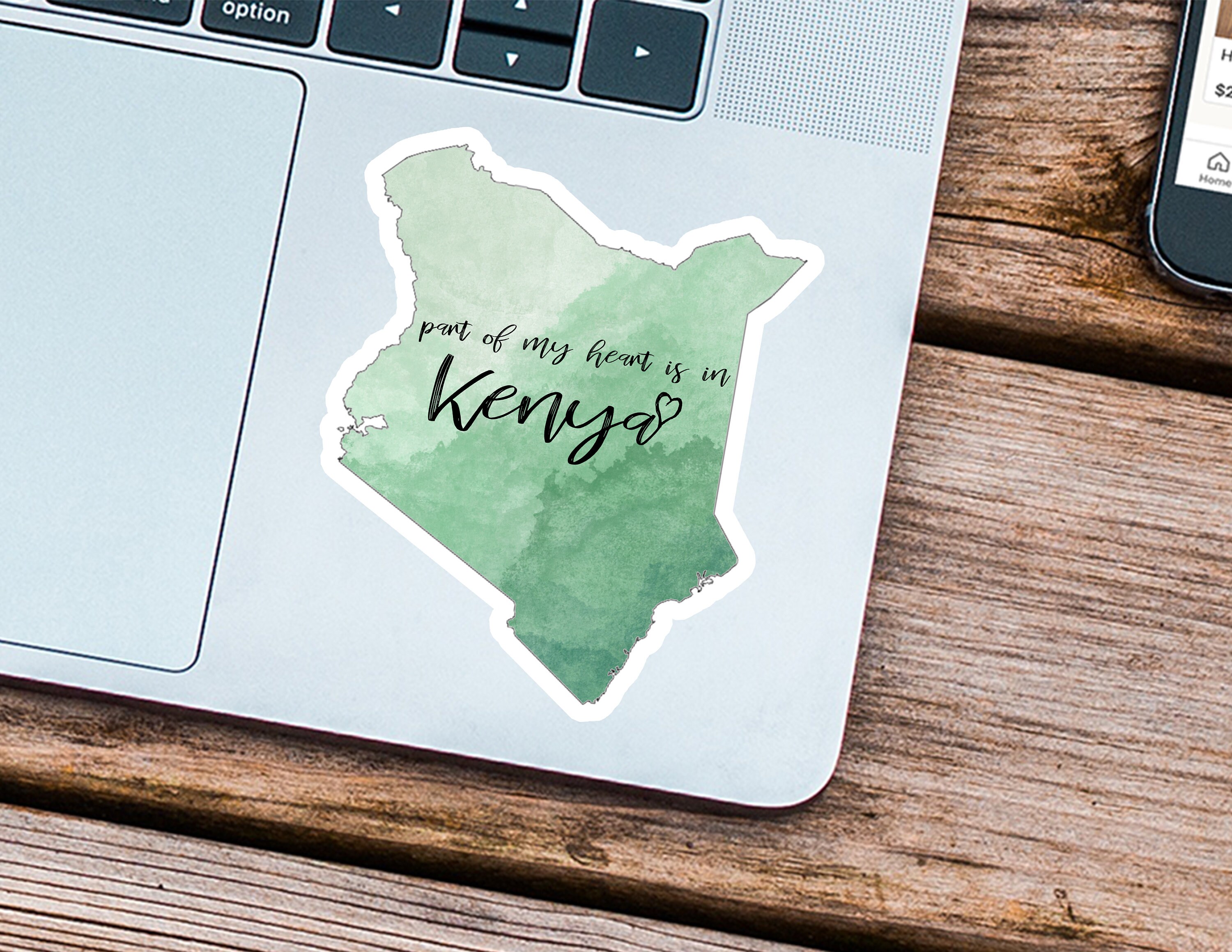 Kenya Mission Trip Sticker Part of My Heart is in Kenya - Etsy