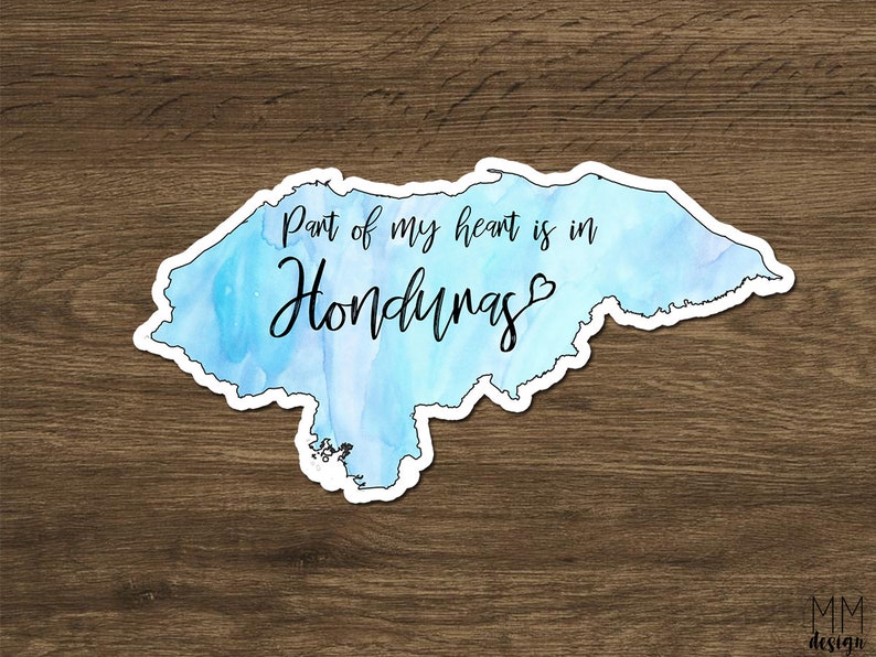 Honduras Mission Trip Sticker laptop sticker laptop decal | Etsy