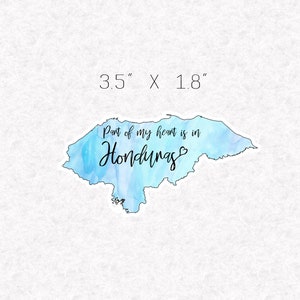 Honduras Mission Trip Sticker Laptop Sticker Laptop Decal - Etsy