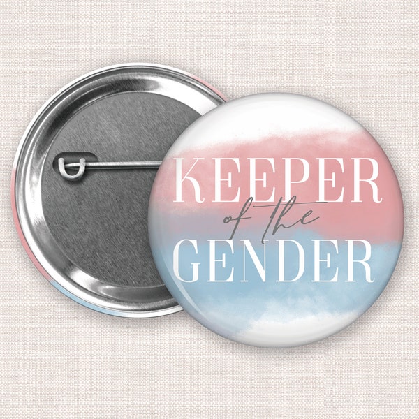 Gender Reveal Pin - Etsy