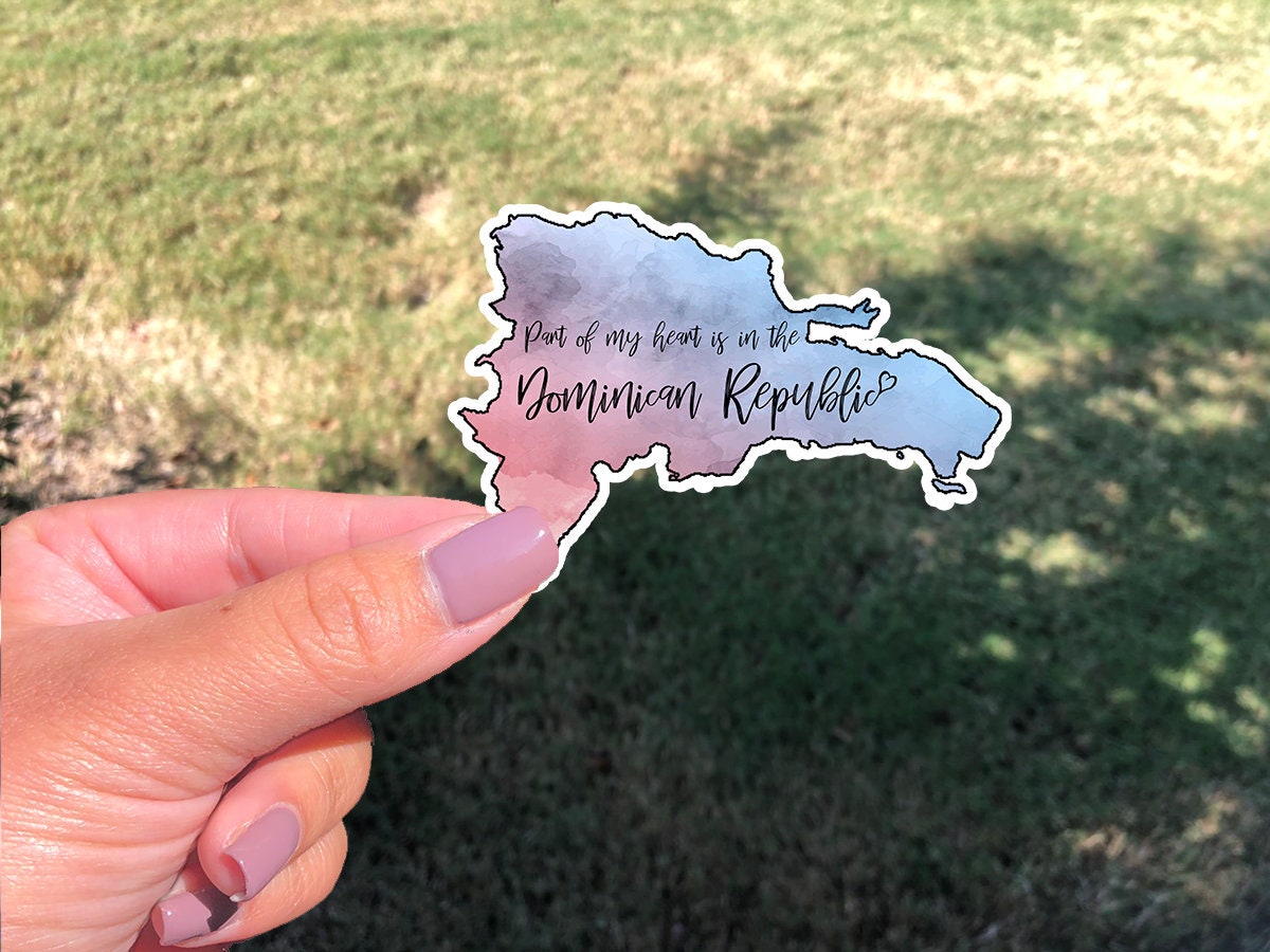 Dominican Republic Mission Trip Sticker Vinyl Sticker | Etsy