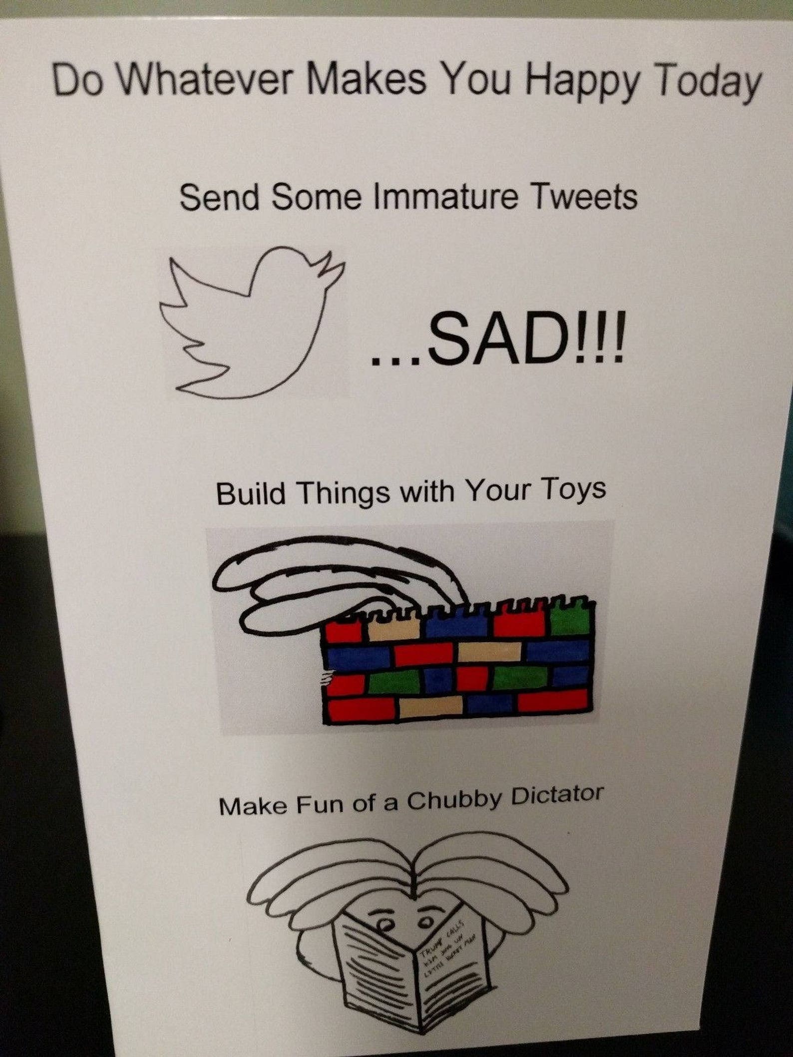 Anti Trump Birthday Card Funny Trump Card Twitter Wall - Etsy