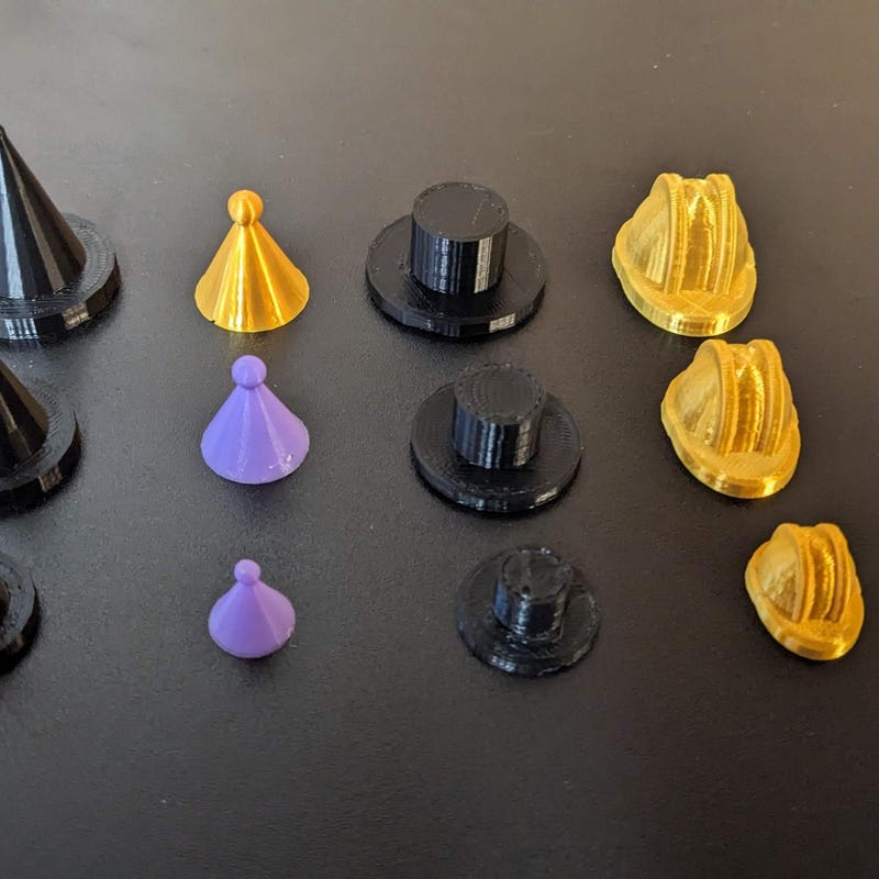 Miniature Top Hat 3d - Etsy