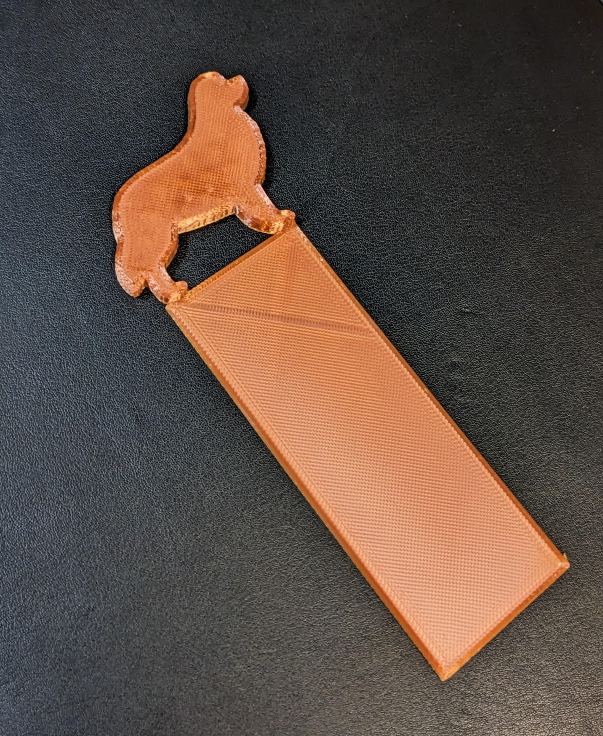 Newfoundland Dog Bookmark 3D Print Stl File Instant Download .stl Print ...