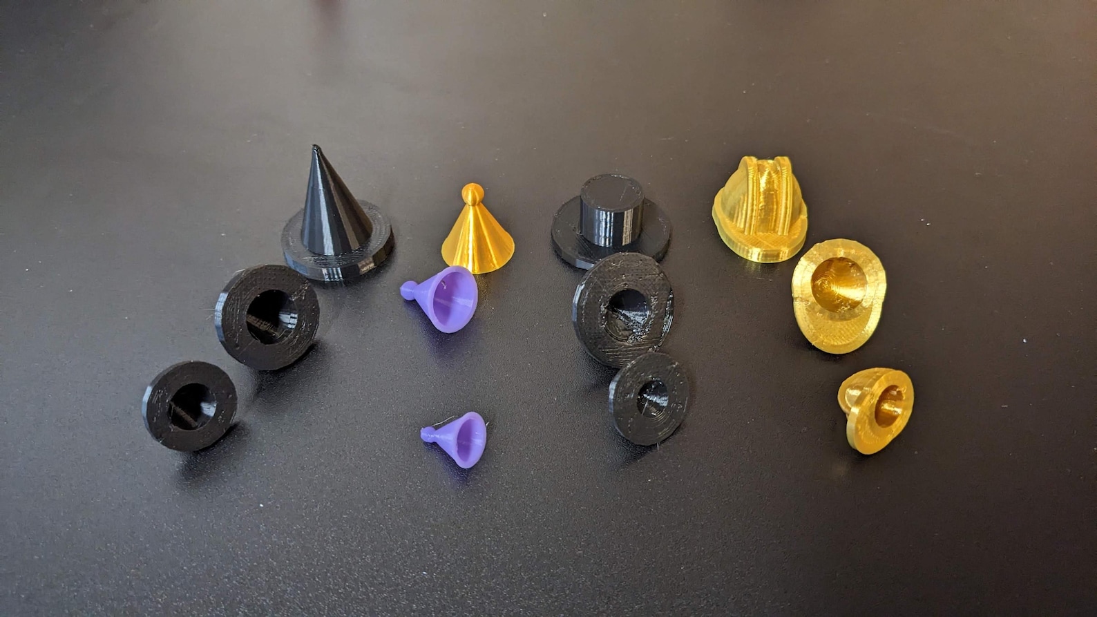3D Printer Toy Hats STL Pack: Top Hat, Witch, Construction, Party ...