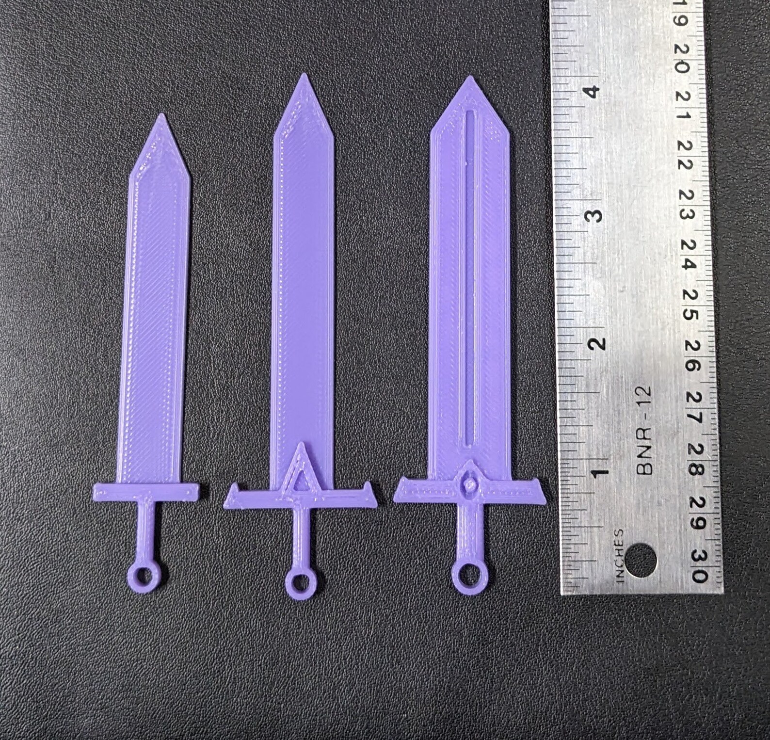 3D Print Sword Bookmarks - Set of 3 (digital Download) - Etsy