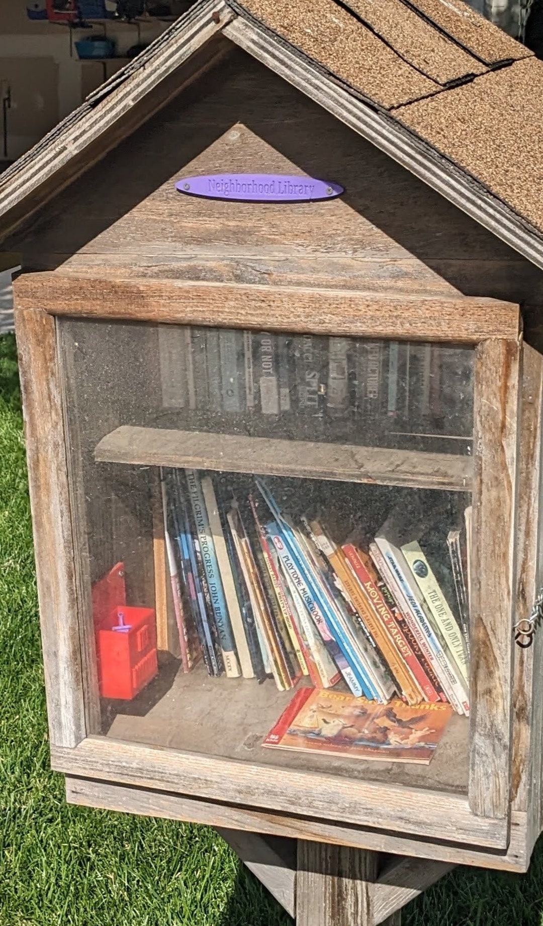 Neighborhood Library Sign Plaque - 3D Print Stl File - Digital Instant ...