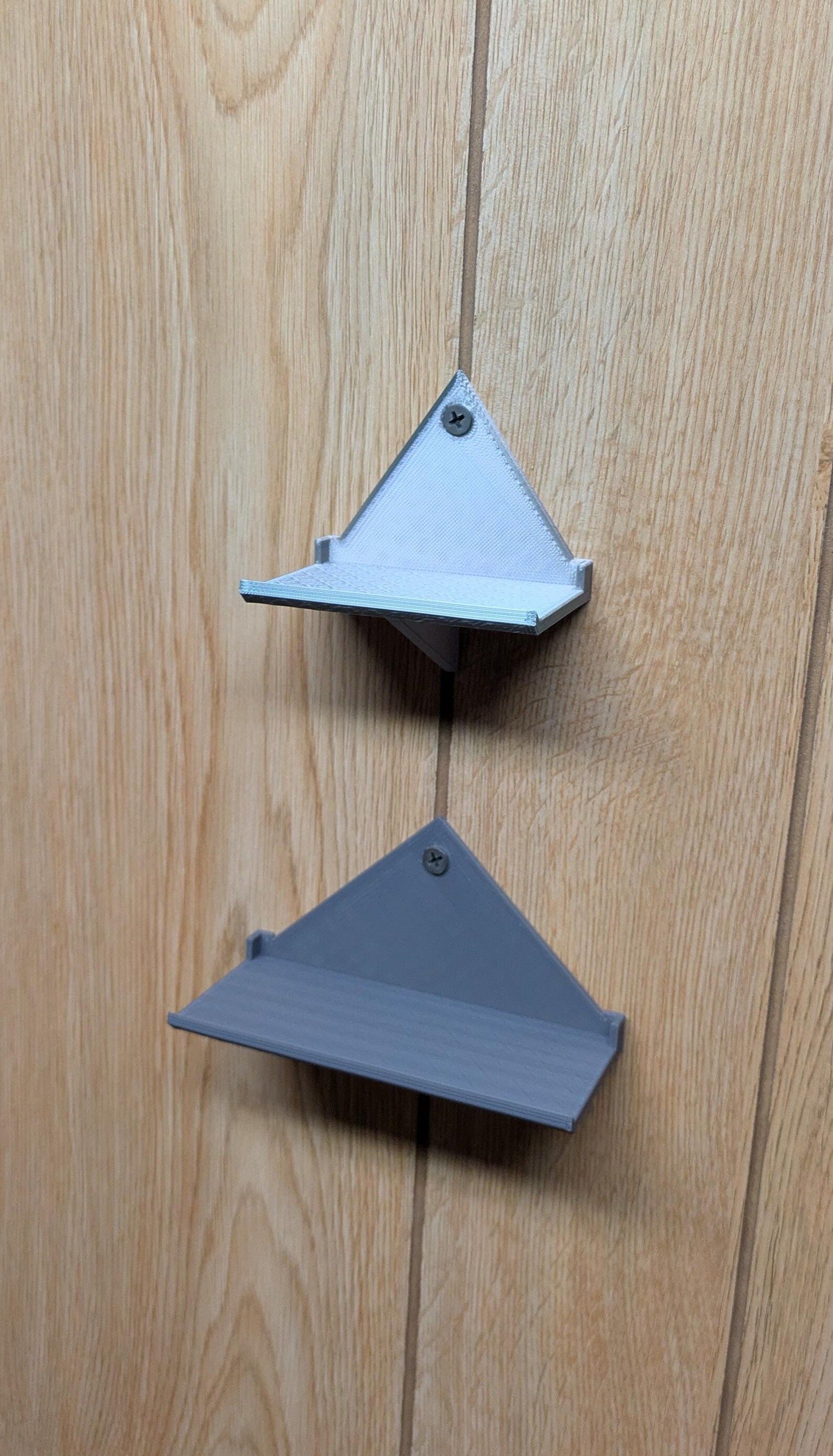 3D Printer Wall Shelf STL File: Minimalist Hanging Shelves - Easy / No ...