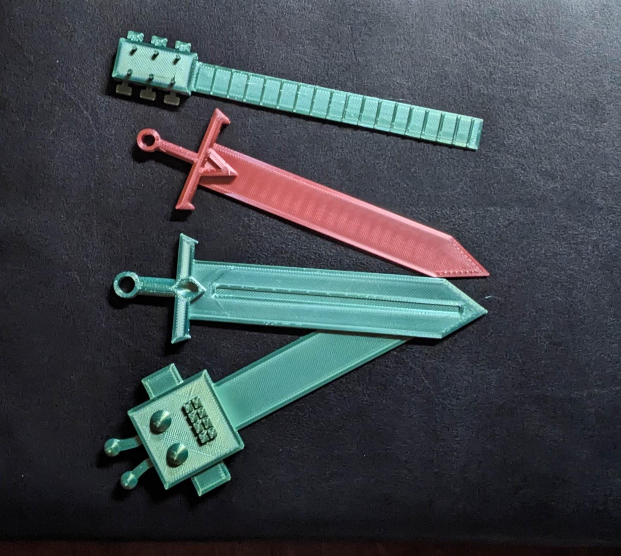 Bookmarks Large Swords Robot Guitar 3D Print Stl Files Bundle Lot Set ...