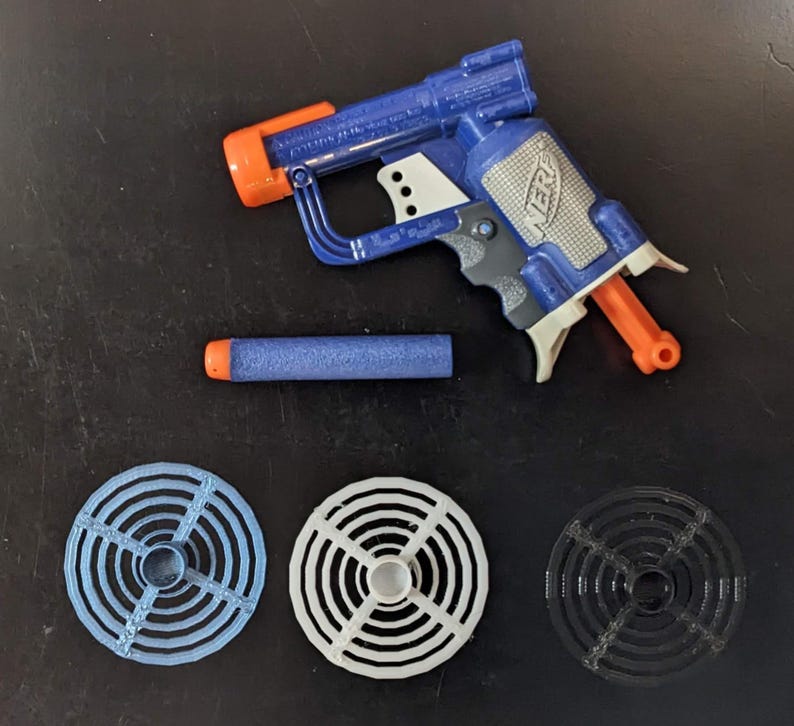 Dart Fly Swatter 3D Printer File Nerf Gun Flyswatter Attachment ...