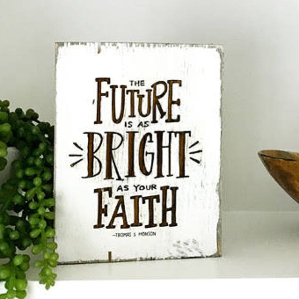Faith Sign - Etsy