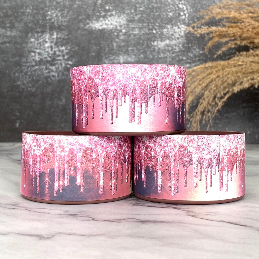 Pink Glitter Drip Tumbler Boot -fits 20-40oz New! - Etsy