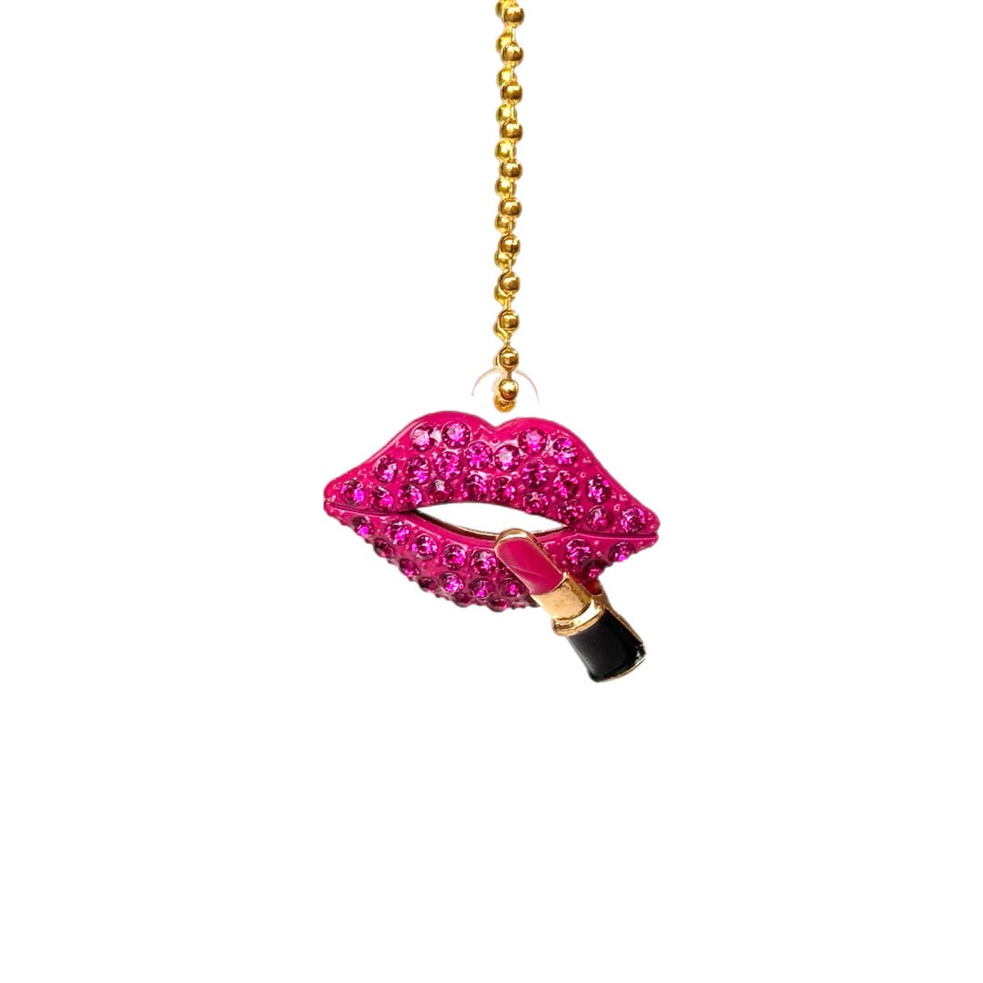 Blingy Lips Charm Tumbler Handle Charm - Etsy