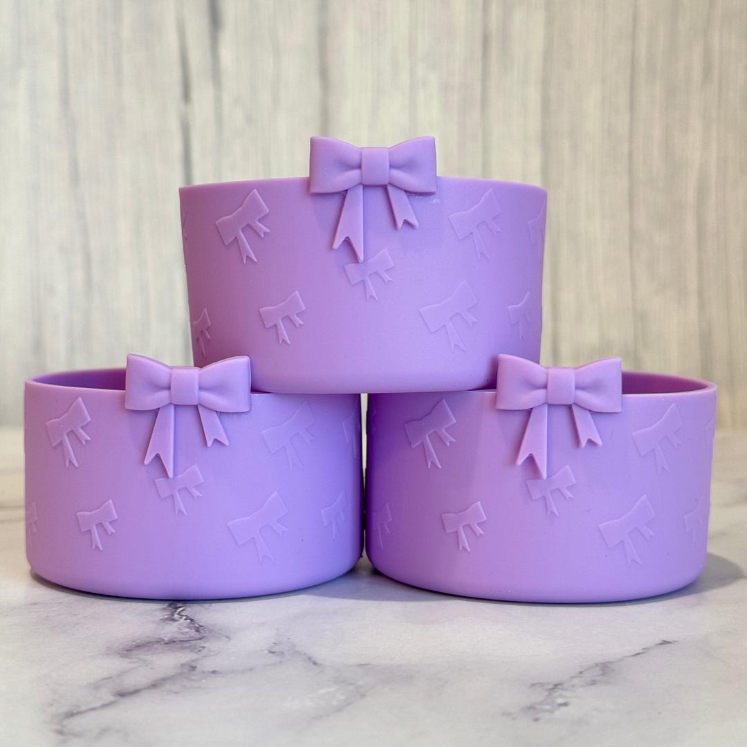 Purple Mini Bows Tumbler Boot fits 20-40oz New - Etsy