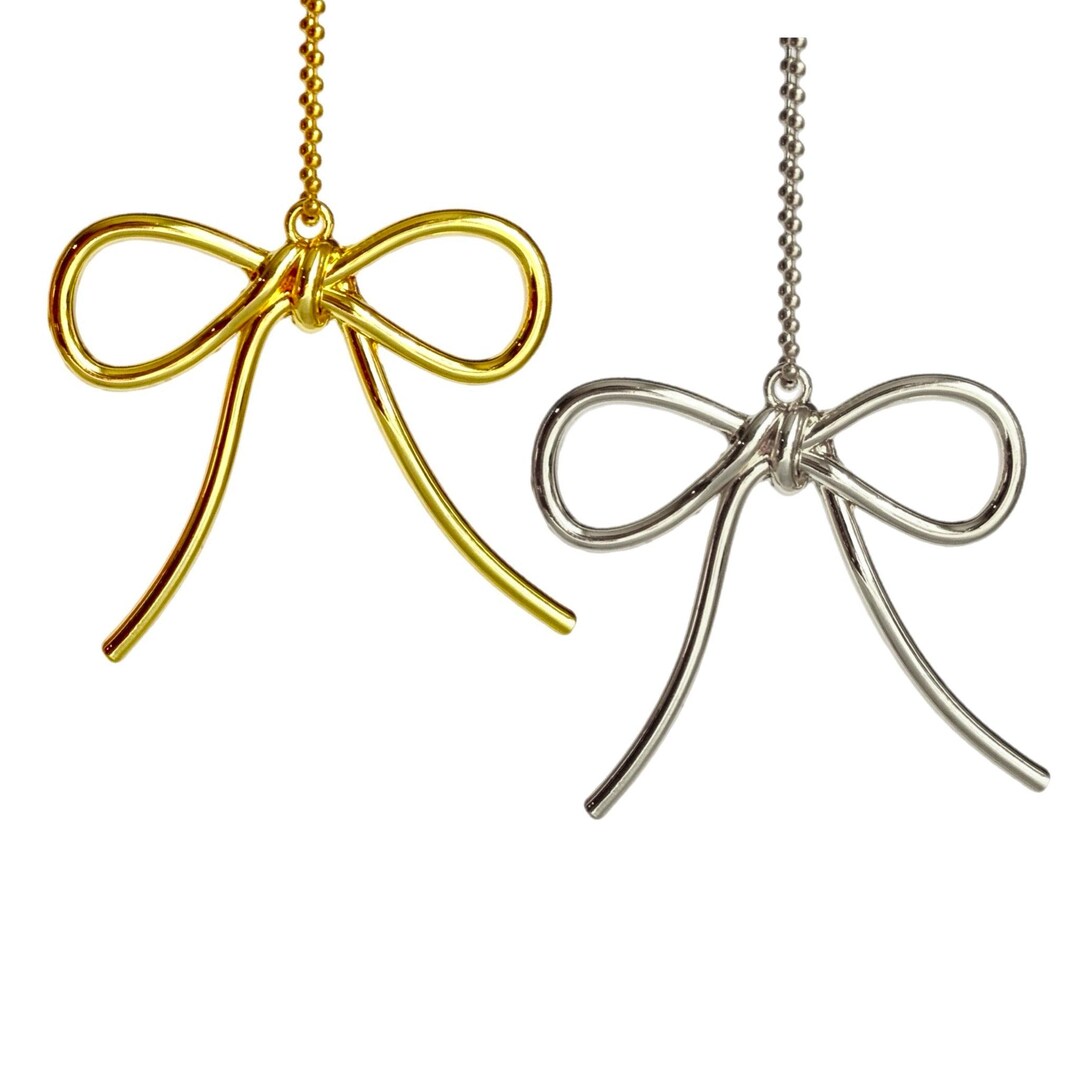 Large Gold Bow Charm - Tumbler Handle Charm - Etsy