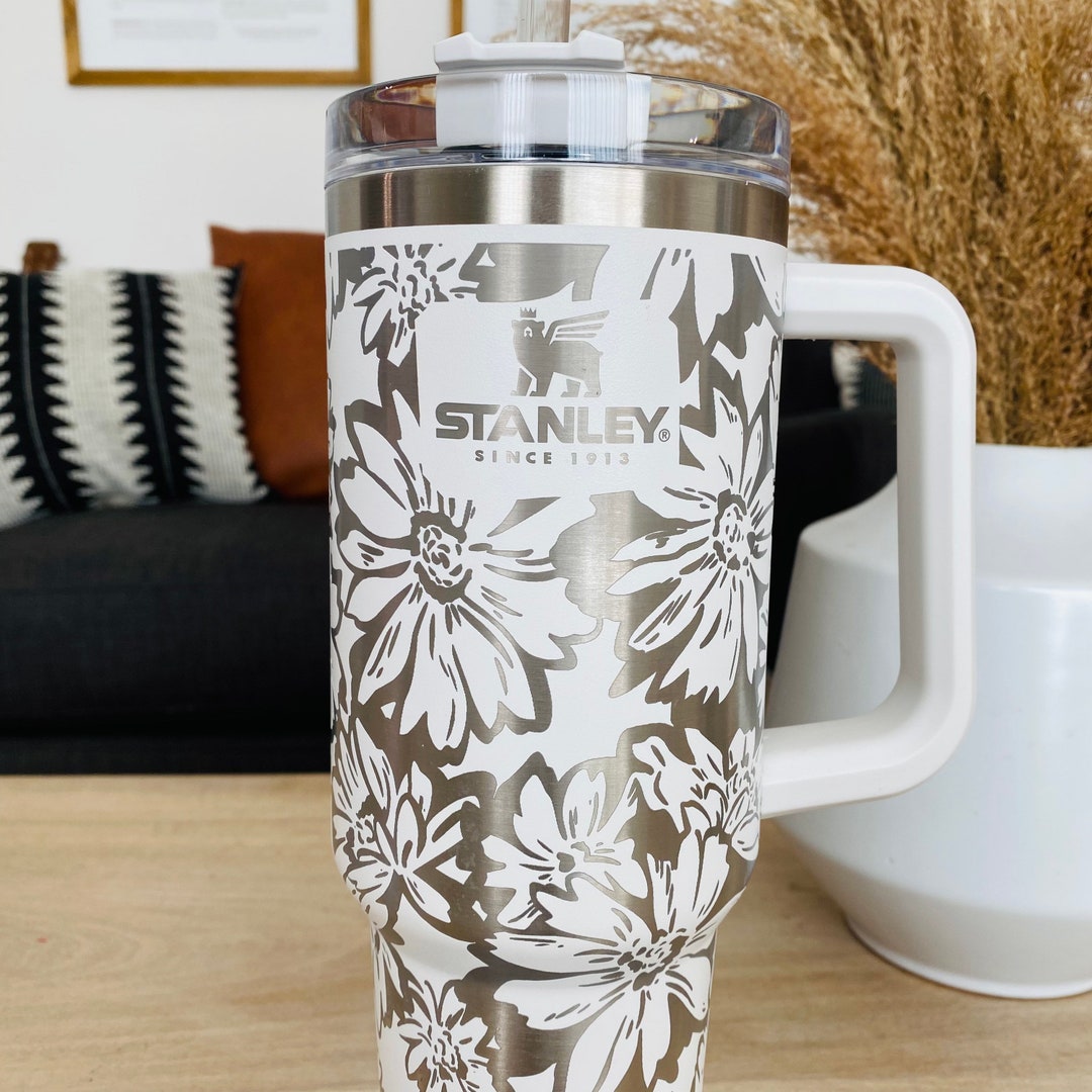 Daisy Engraved Stanley Adventure Quencher 40oz Tumbler - Etsy