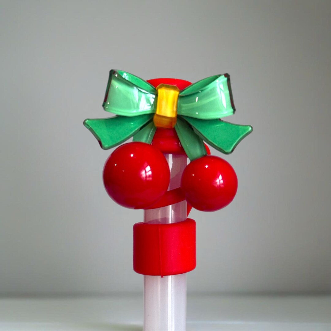 Cherry Straw Topper - Etsy