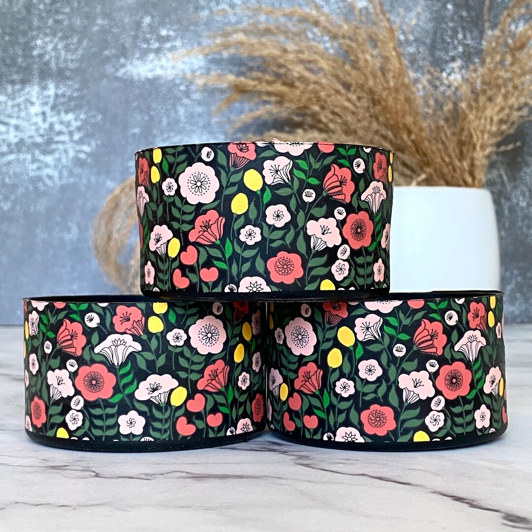 BLACK POPPIES Silicone Boot Bumper Sleeve for Tumblers - Etsy