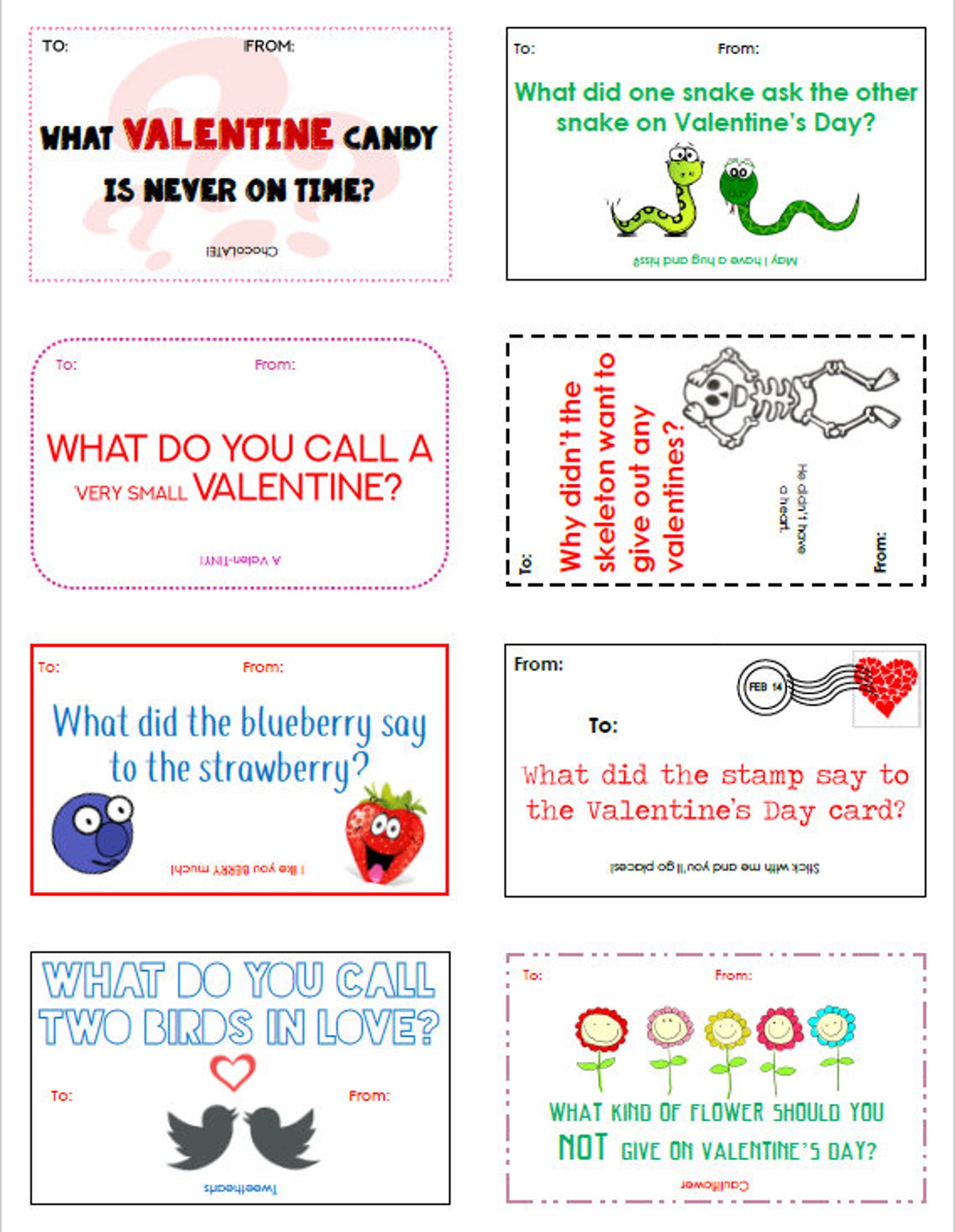 My Funny Valentines: Joke/riddle Valentines - Etsy