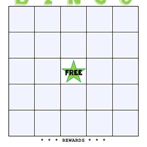 Editable Activity BINGO Cards | Daily Task Management | Chore Chart ...