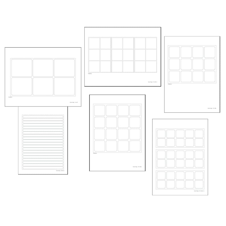 Seed Tray Map | Garden Planning | Printable | Seed Flat Cell Map ...