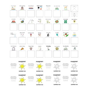 Passport to Summer Fun Summer Activity Booklet Family Fun Ideas for ...