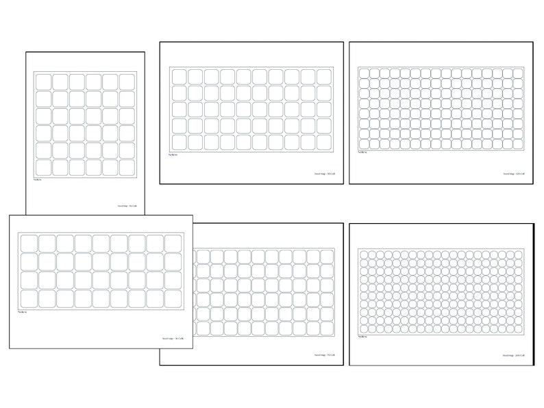 Seed Tray Map | Garden Planning | Printable | Seed Flat Cell Map ...