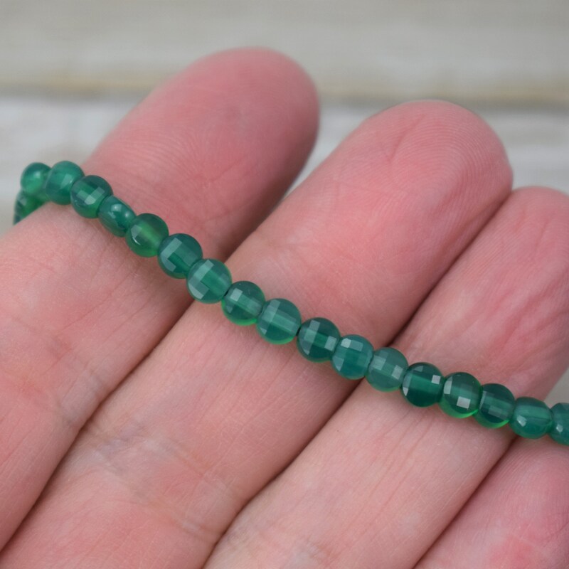 Flat Round Beads - Etsy